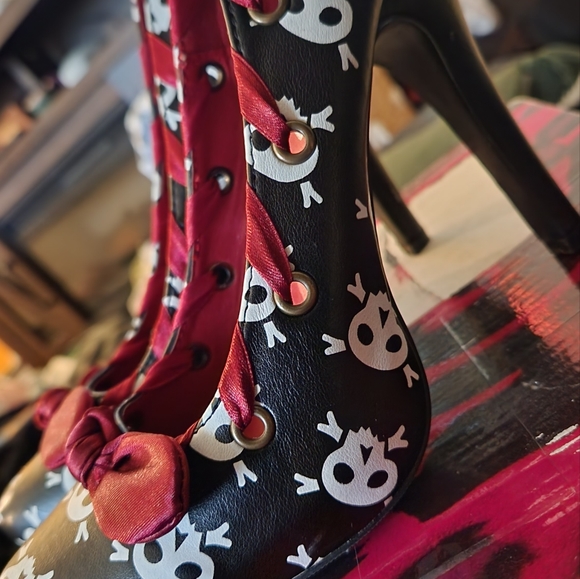 Ellie | Shoes | Skull Heels | Poshmark